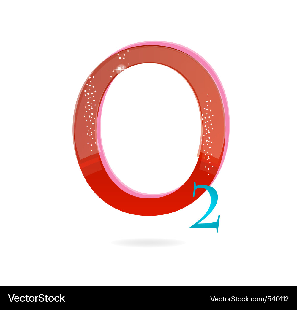 Natural symbol red color isolated Royalty Free Vector Image