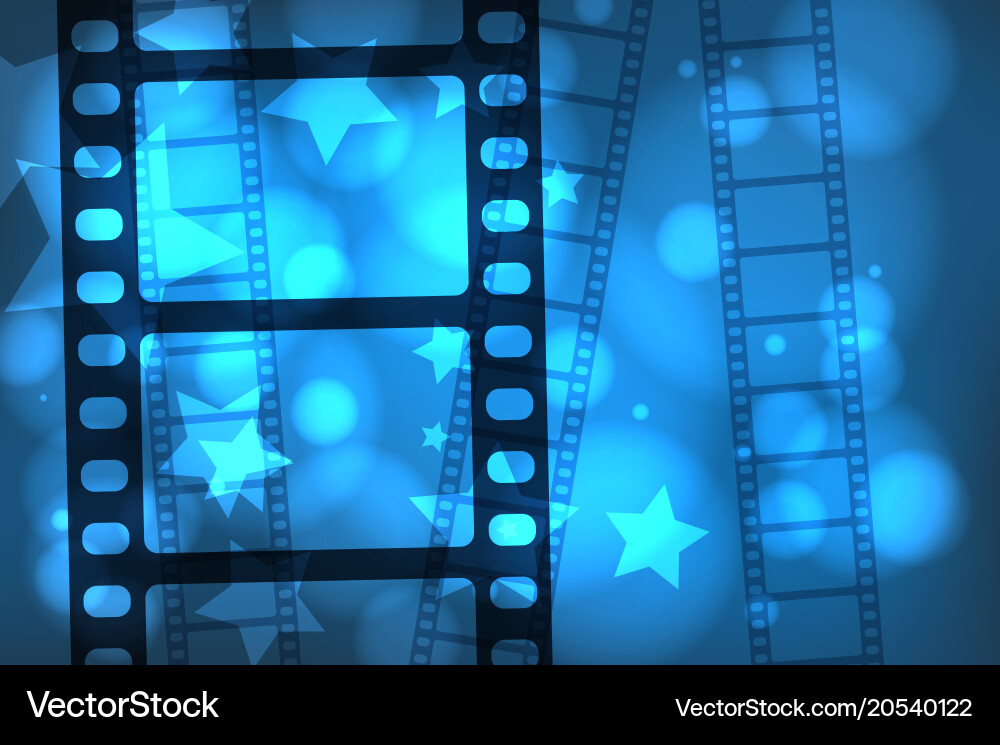 Movie film Royalty Free Vector Image - VectorStock