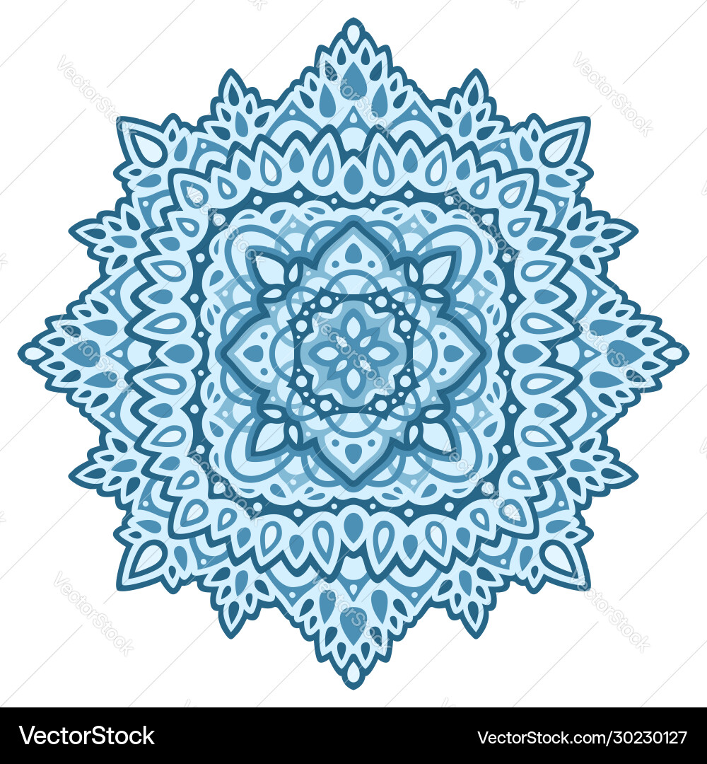 Decorative Blue Line Clip Art