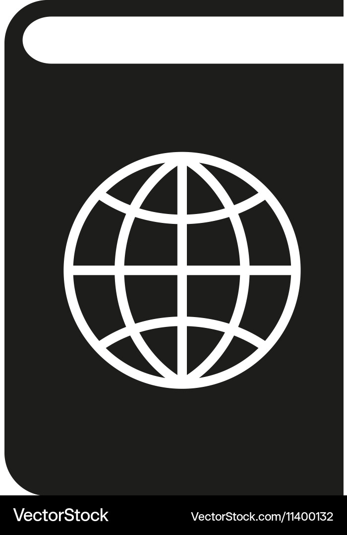 Atlas and globe icon design Geography Royalty Free Vector