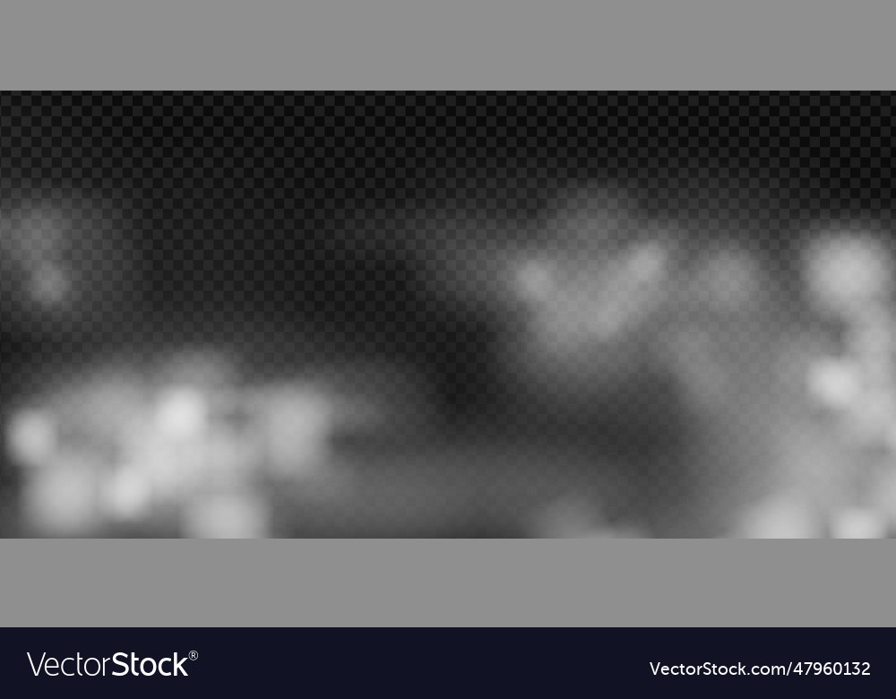 Fog smoke white smog clouds Royalty Free Vector Image Fog smoke white smog clouds Royalty Free Vector Image