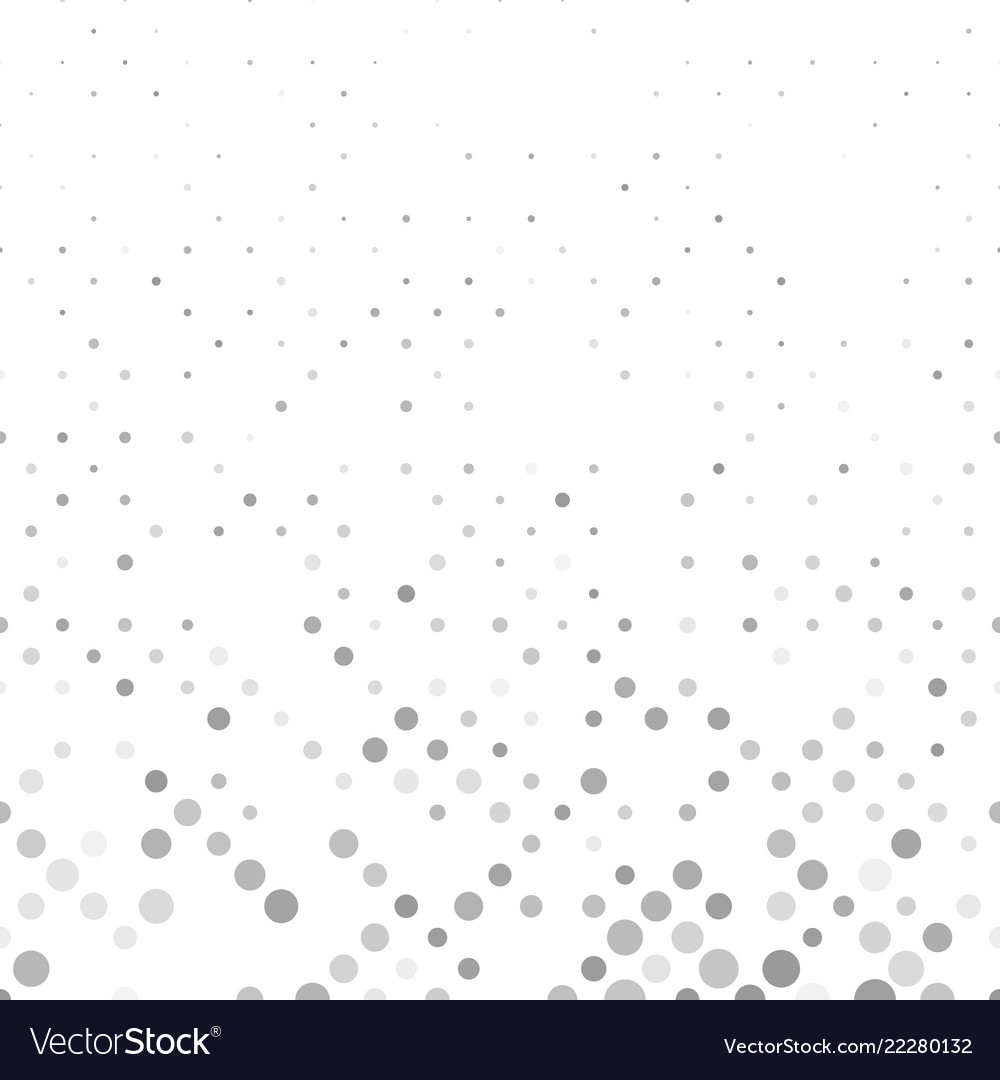 Grey abstract repeating dot pattern - snowfall Vector Image
