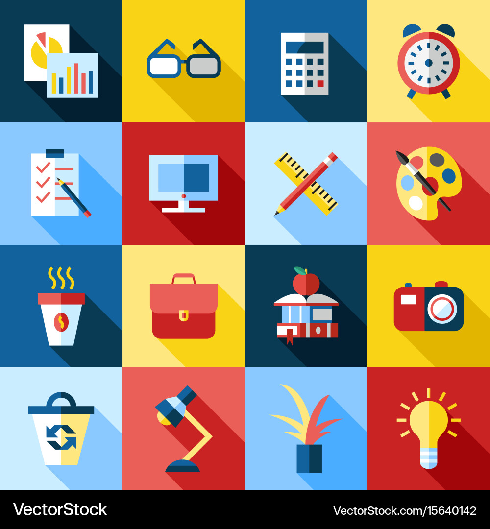 Digital blue red work space Royalty Free Vector Image