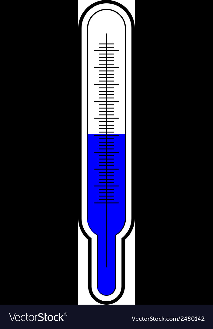 Thermometer Royalty Free Vector Image - VectorStock