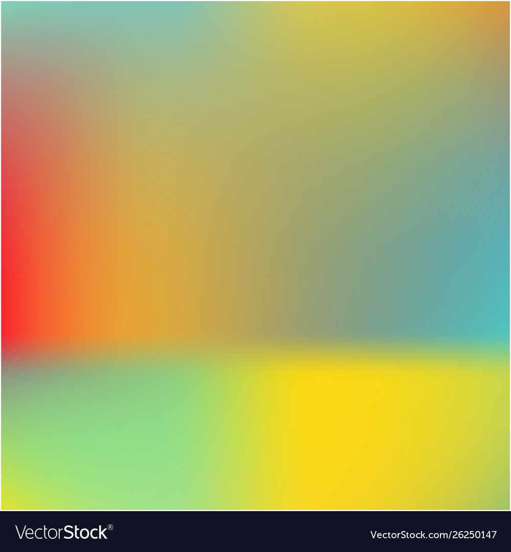 Gradient mesh painted in different colors Vector Image