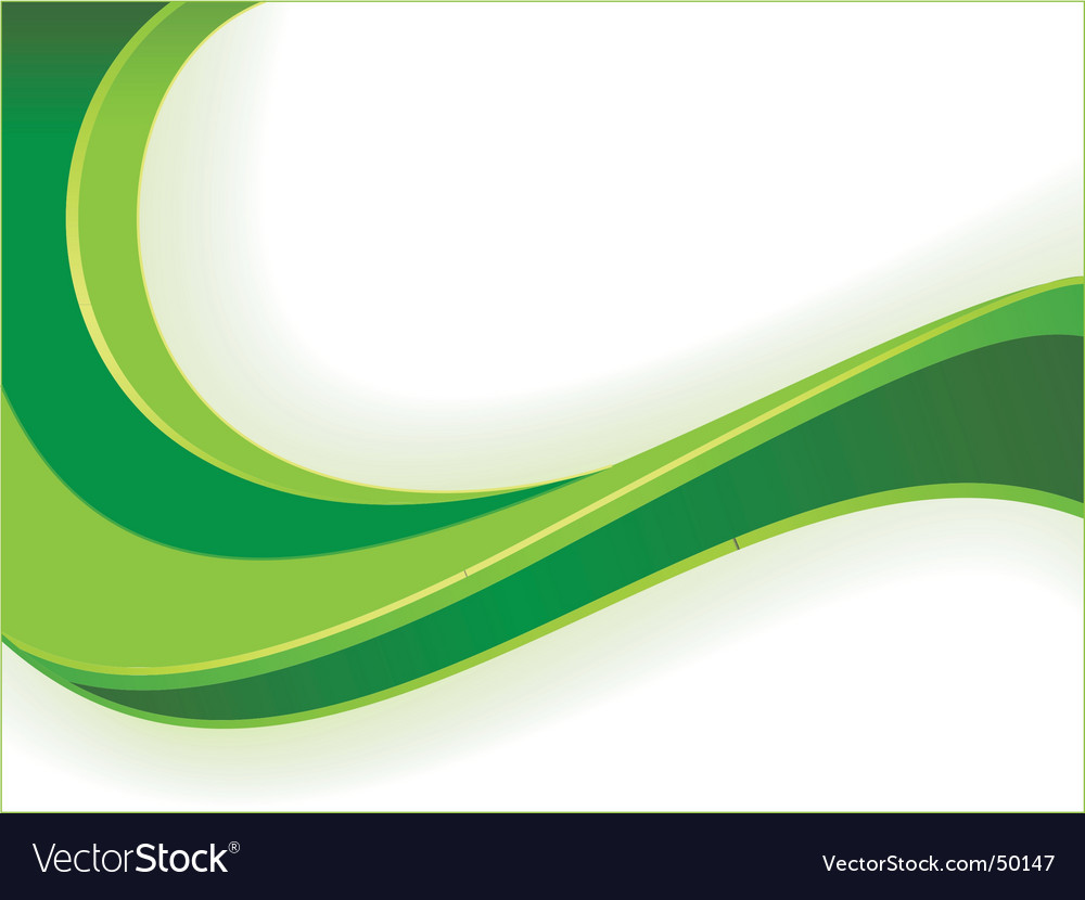 Green ecology wave background template Royalty Free Vector Green ecology wave background template Royalty Free Vector