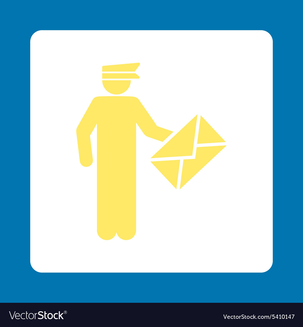 Postman icon Royalty Free Vector Image - VectorStock