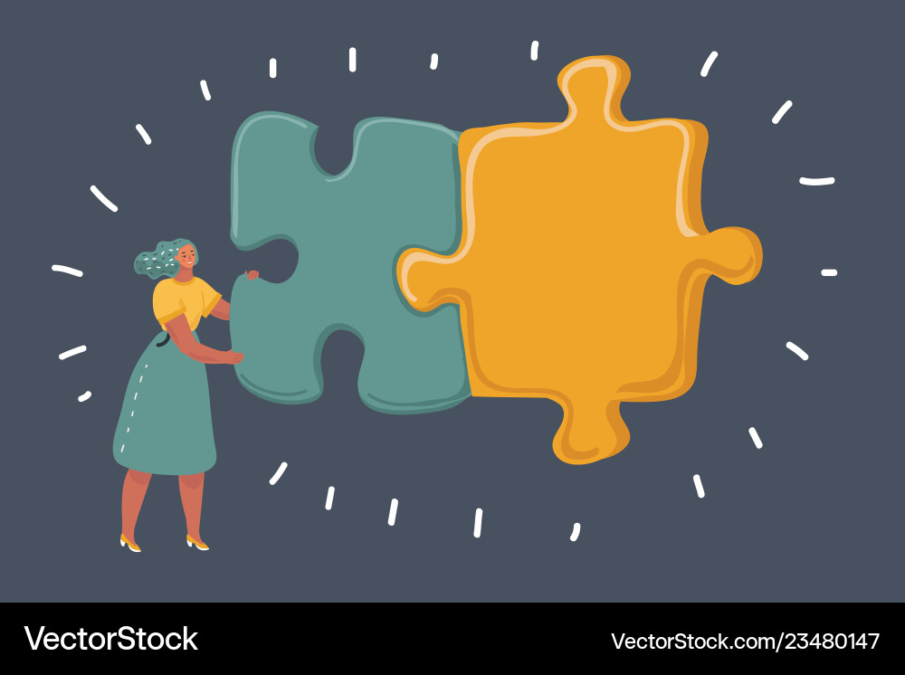 Strategic management and business solutions Vector Image