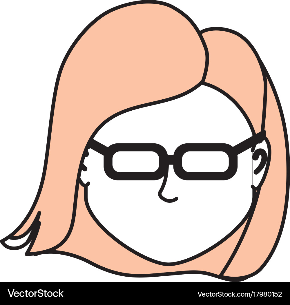 Default avatar woman to social user Royalty Free Vector