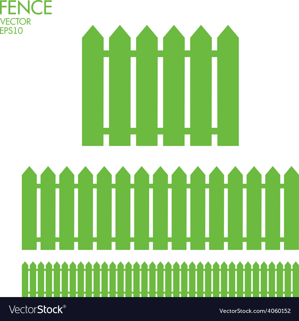 Fence Royalty Free Vector Image - VectorStock