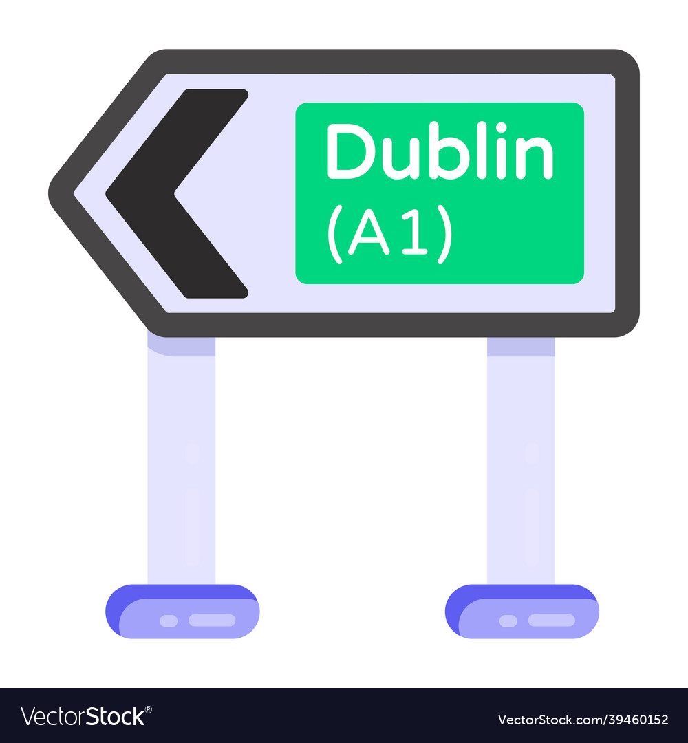 Go left Royalty Free Vector Image - VectorStock