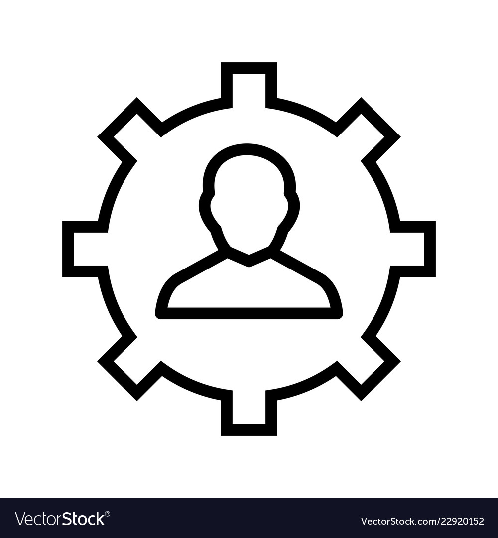 Management icon Royalty Free Vector Image - VectorStock