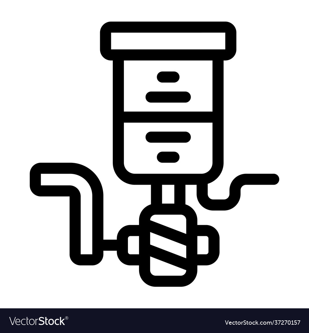 Air compressor Royalty Free Vector Image - VectorStock