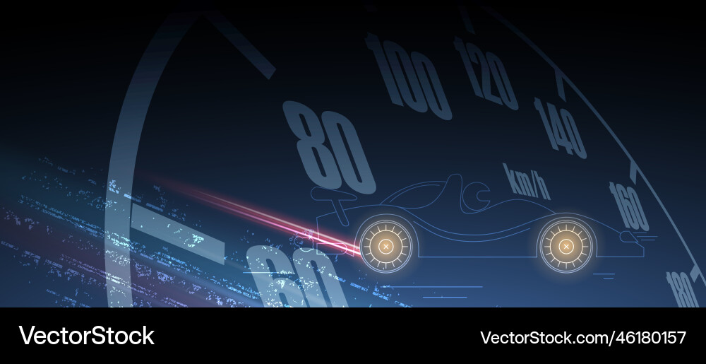 Racing speed background abstraction in car track Vector Image