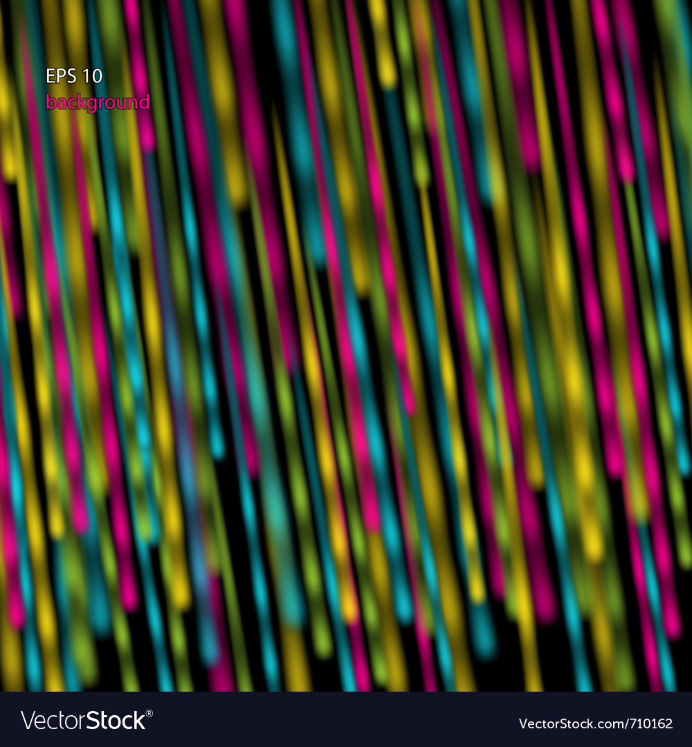 Falling lights Royalty Free Vector Image - VectorStock