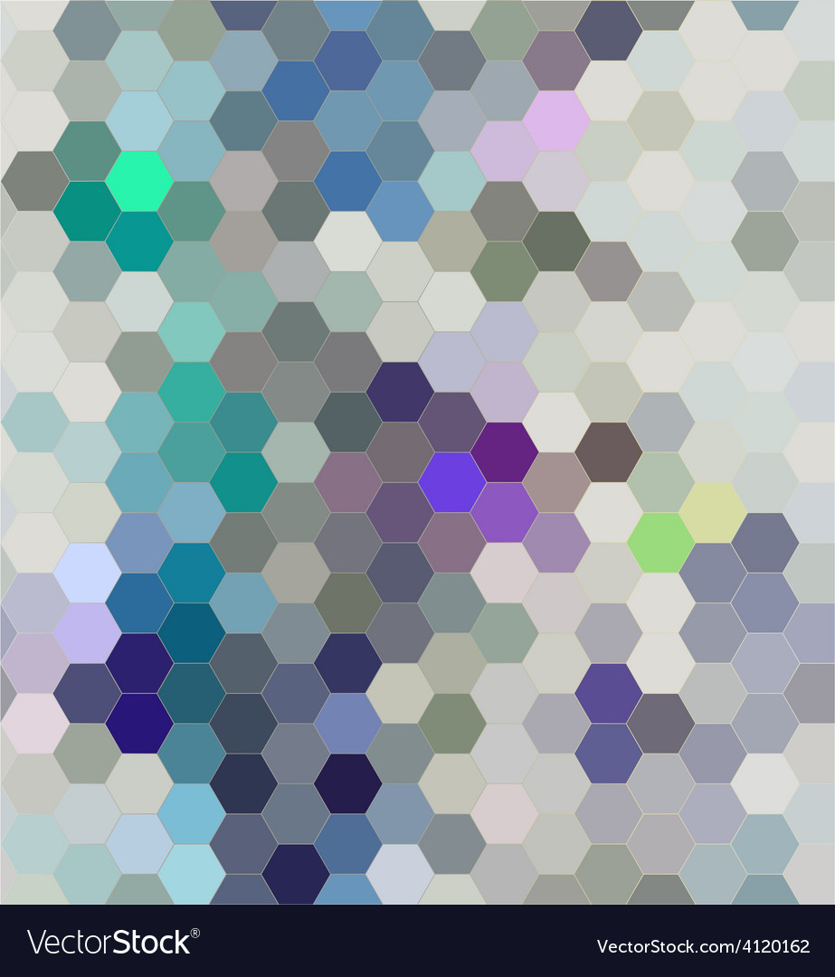 Hexagon seamless pattern abstract background Vector Image