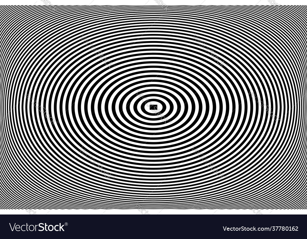 Oval lines pattern Royalty Free Vector Image - VectorStock