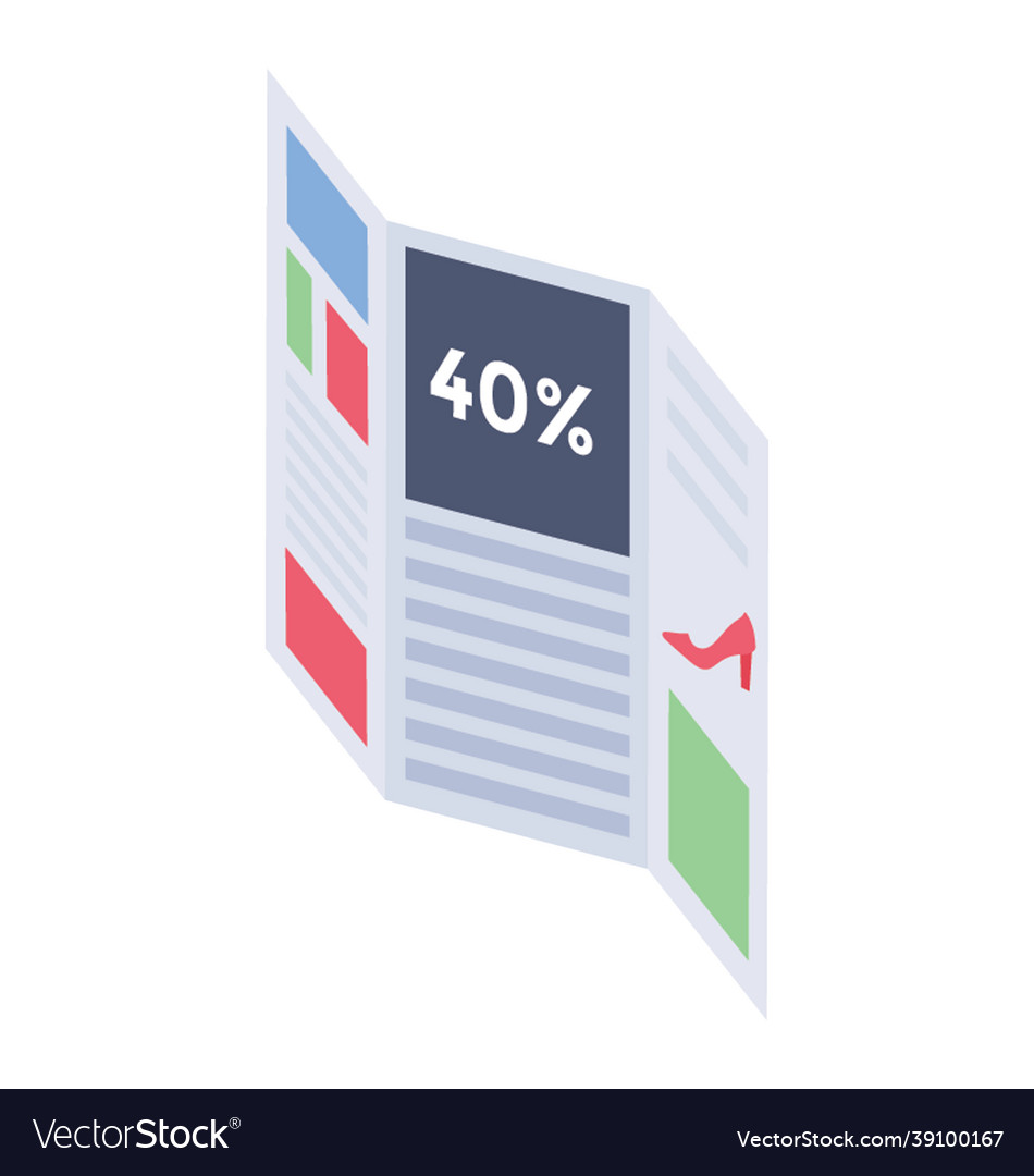 Advertisement Royalty Free Vector Image - VectorStock