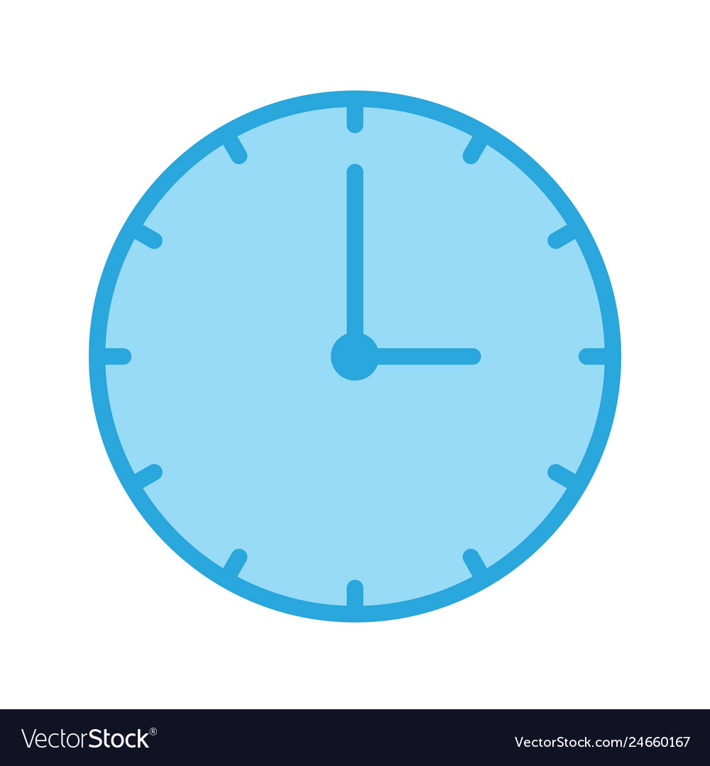 Clock icon Royalty Free Vector Image - VectorStock