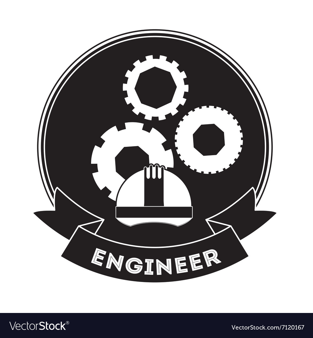 Engineer concept design Royalty Free Vector Image