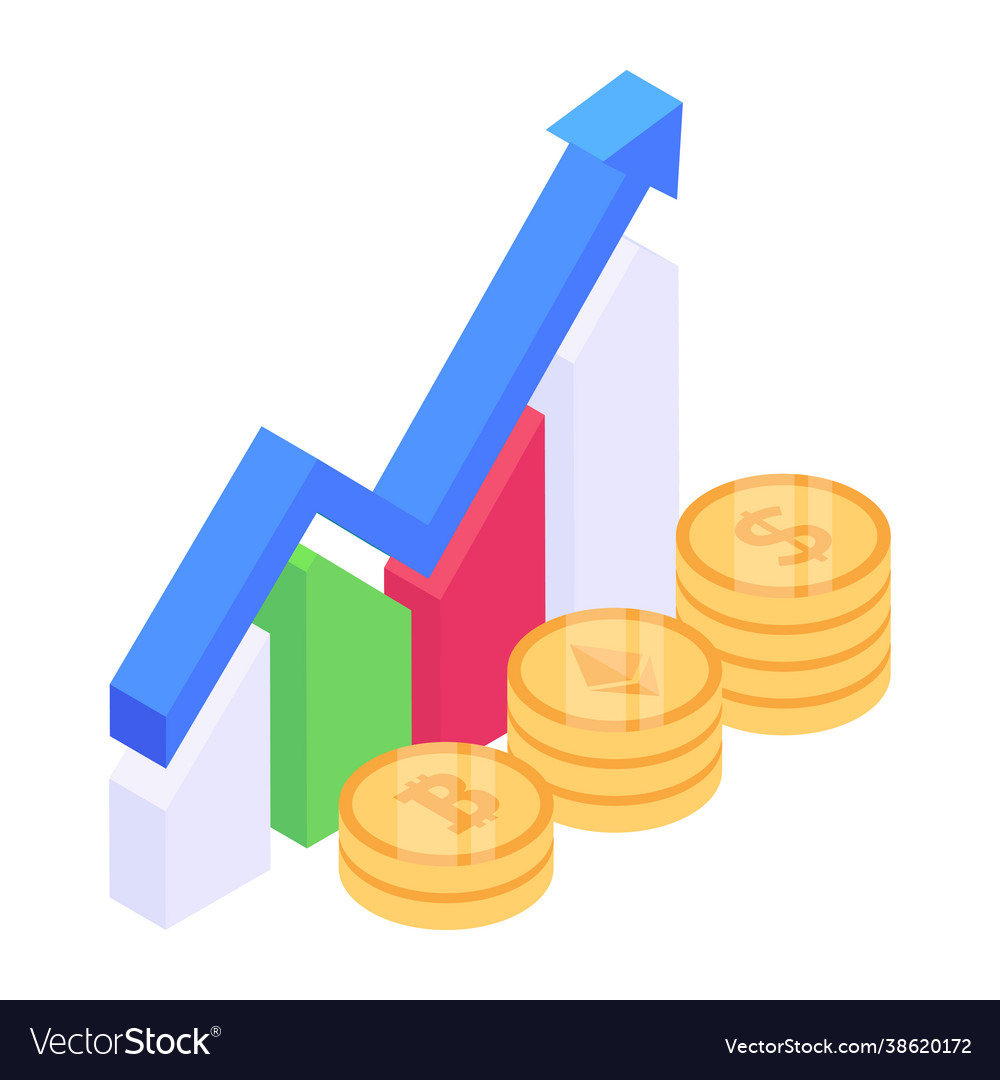 Business growth Royalty Free Vector Image - VectorStock
