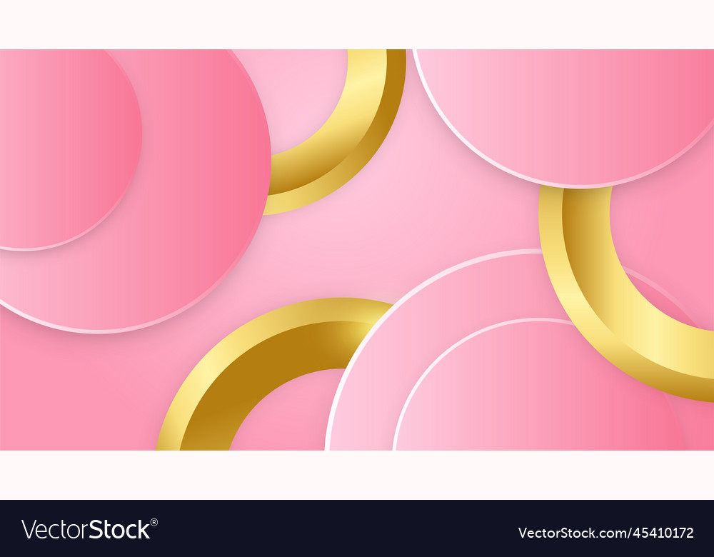 Luxury pink gold abstract background Royalty Free Vector