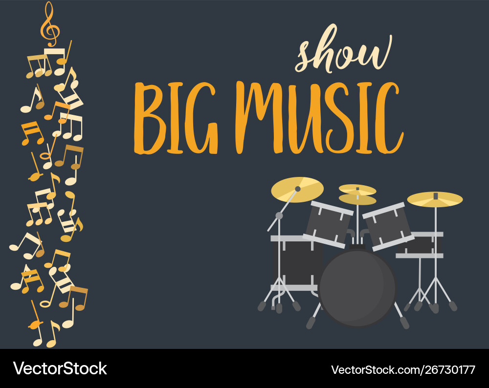 Live rock music concert Royalty Free Vector Image