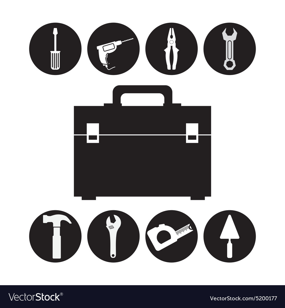 Tools design Royalty Free Vector Image - VectorStock