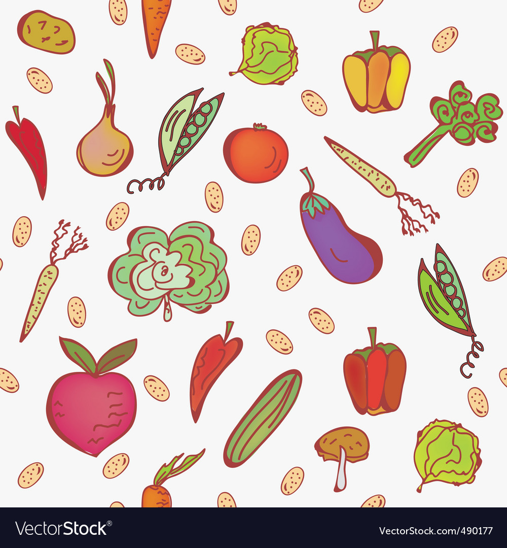 Vegetables Royalty Free Vector Image - VectorStock