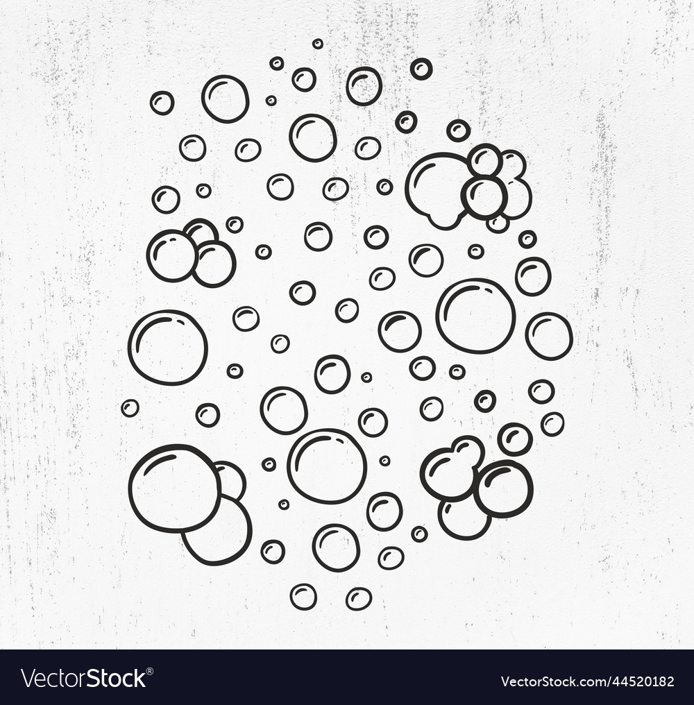 Bubbles svg life is the svg trio Royalty Free Vector Image