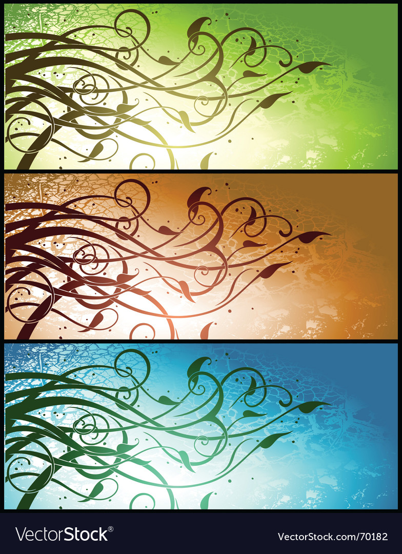 Floral Royalty Free Vector Image - VectorStock