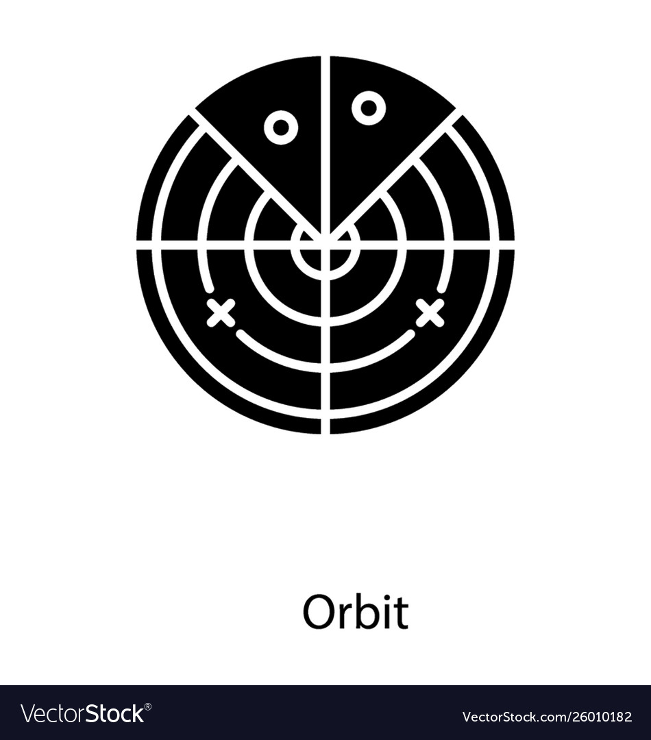 Orbit atomic model Royalty Free Vector Image - VectorStock