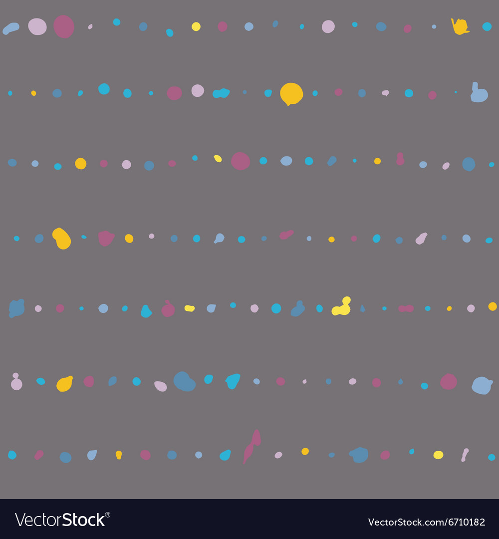 Seamless ink spots pattern Royalty Free Vector Image