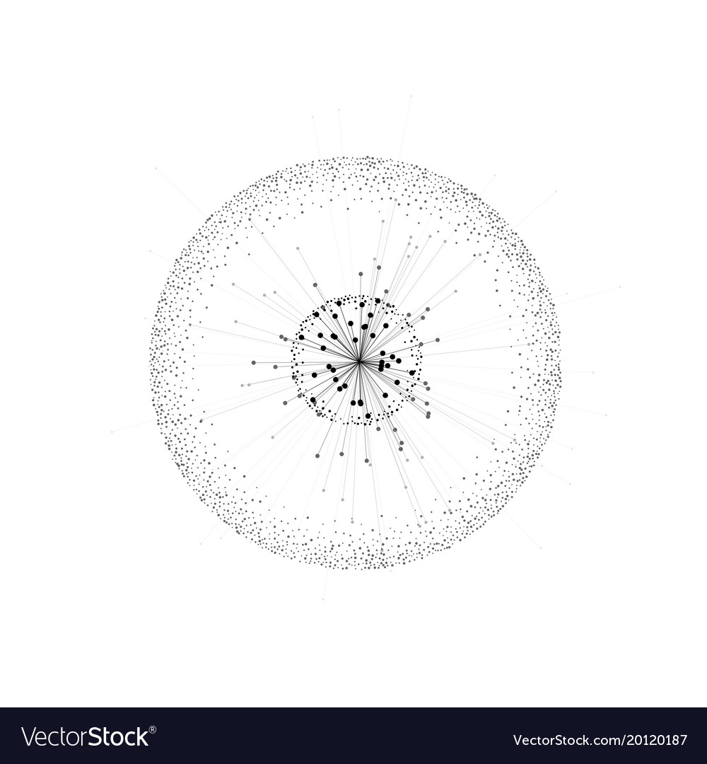 Abstract molecule molecular structure Royalty Free Vector