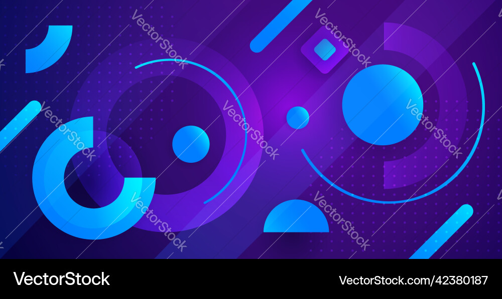 Elegant neon futuristic background abstract Vector Image