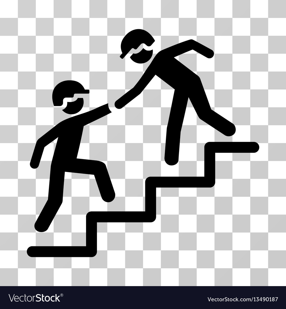 Workers help icon Royalty Free Vector Image - VectorStock