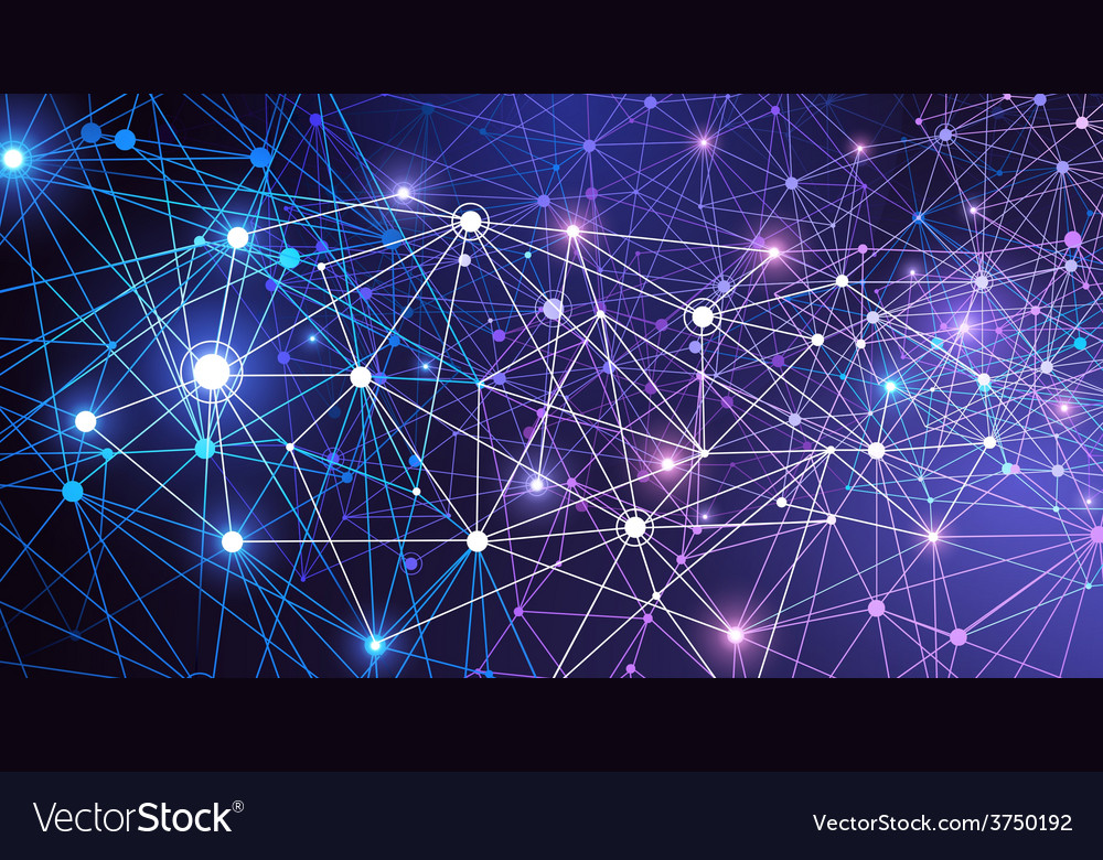Global network Royalty Free Vector Image - VectorStock