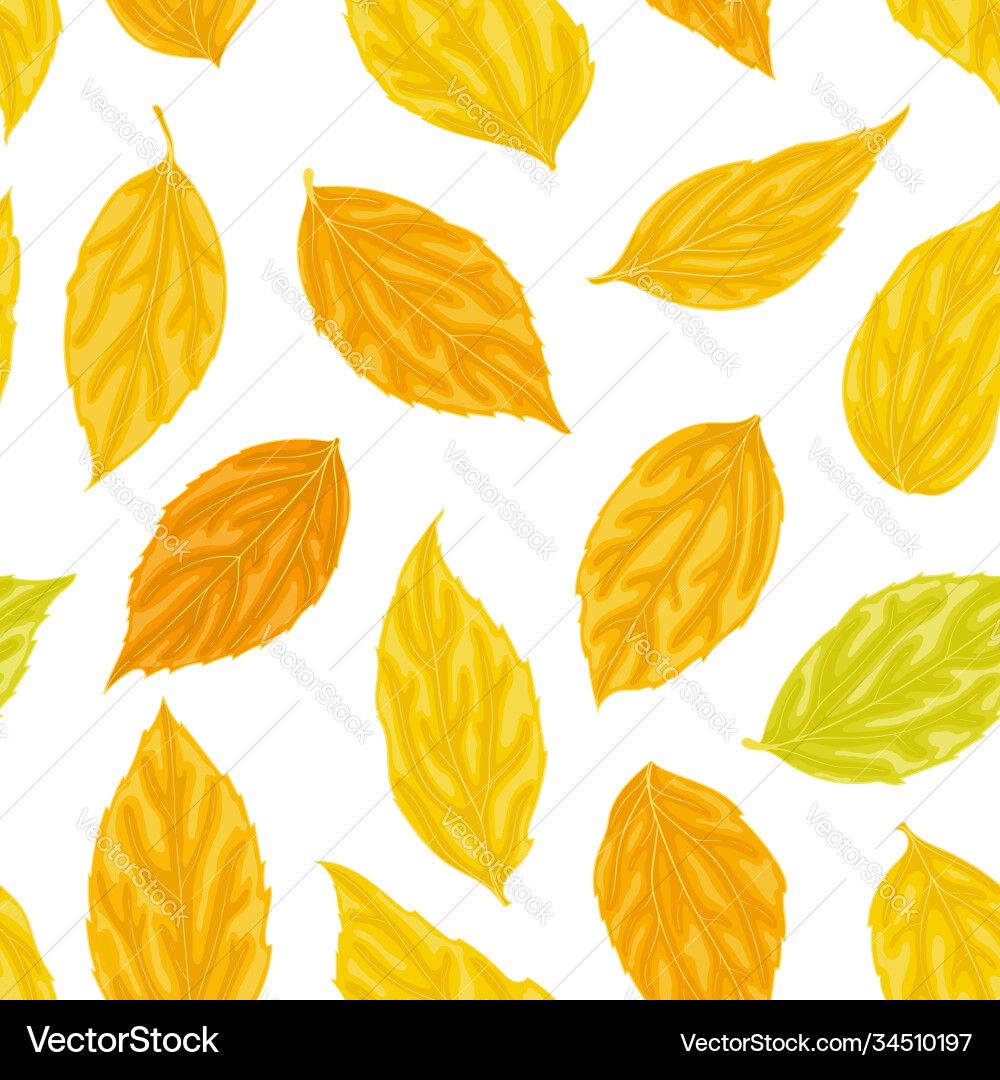 Beautiful seamless background with yellow orange Vector Image