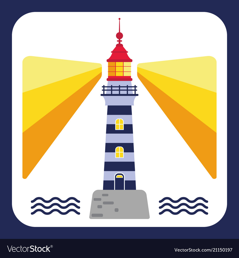 Lighthouse Royalty Free Vector Image - VectorStock