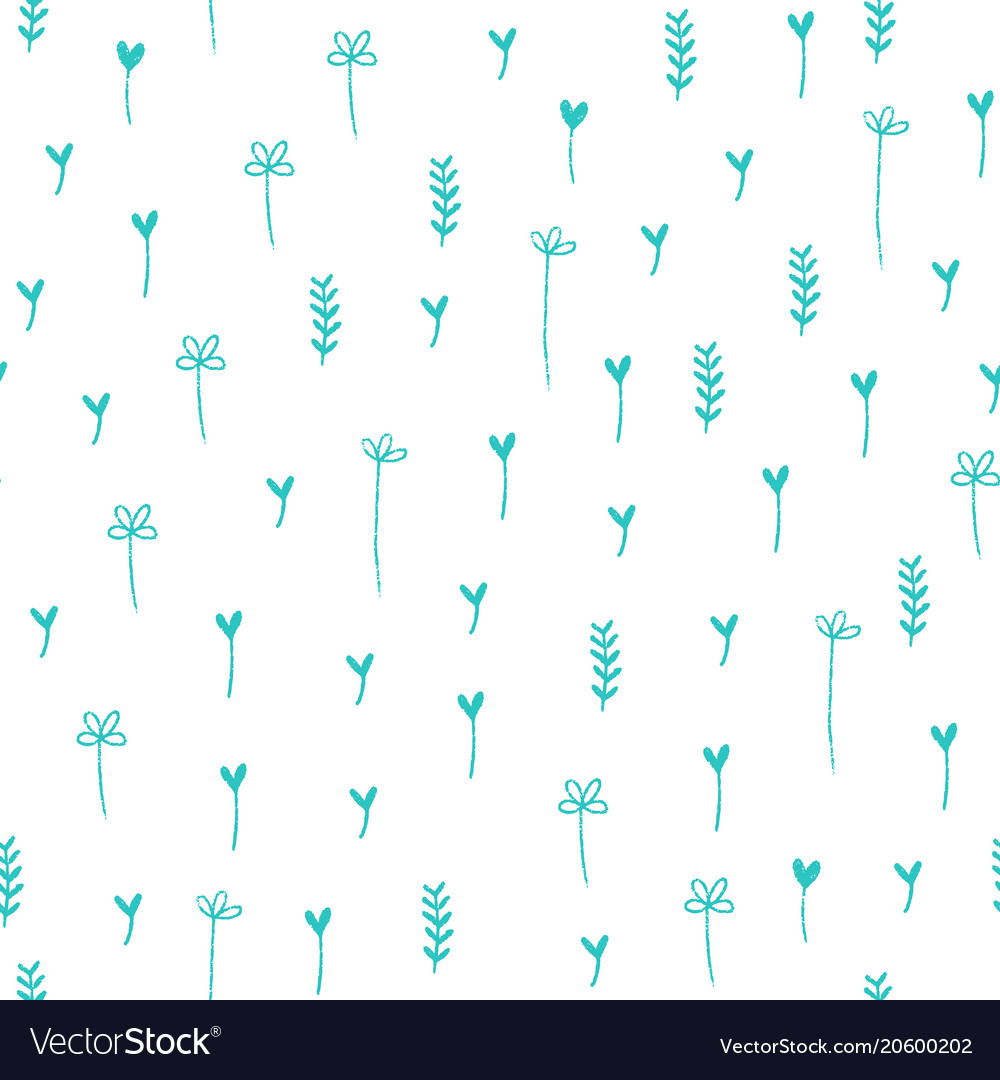 Hand drawn pattern Royalty Free Vector Image - VectorStock