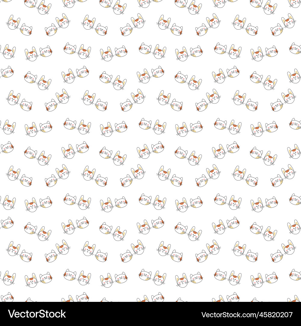 Pattern 2023 seamless with the symbols Royalty Free Vector