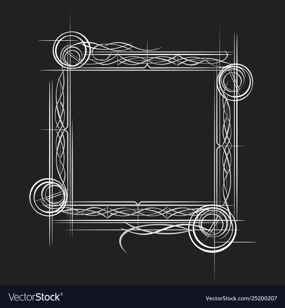 Square frame Royalty Free Vector Image - VectorStock