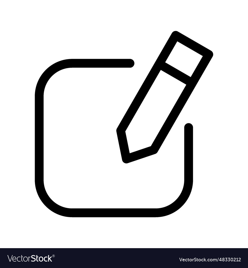 Edit icon Royalty Free Vector Image - VectorStock