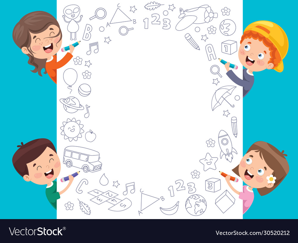 Frame with copy space Royalty Free Vector Image