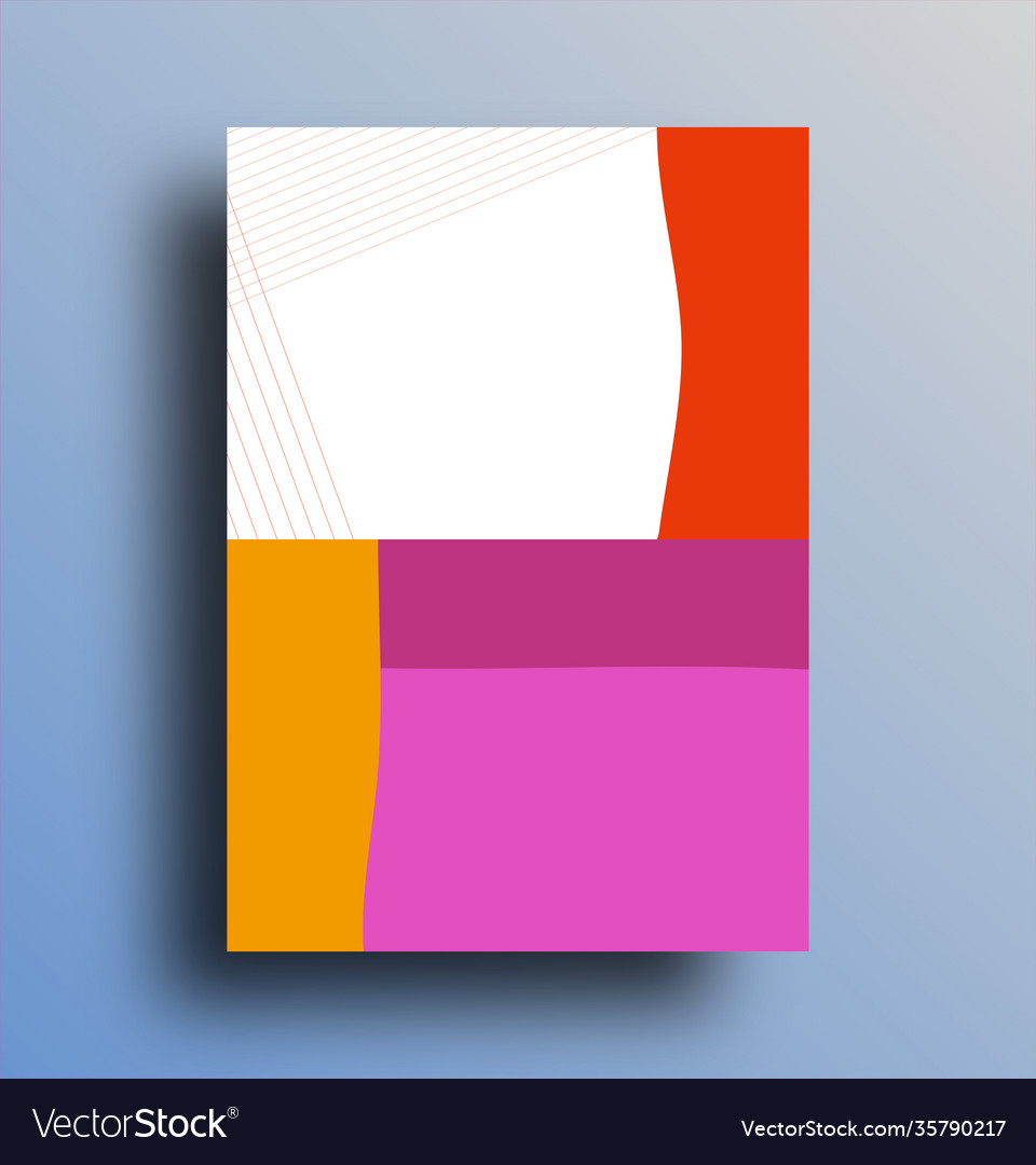 Abstract geometric line pattern background Vector Image