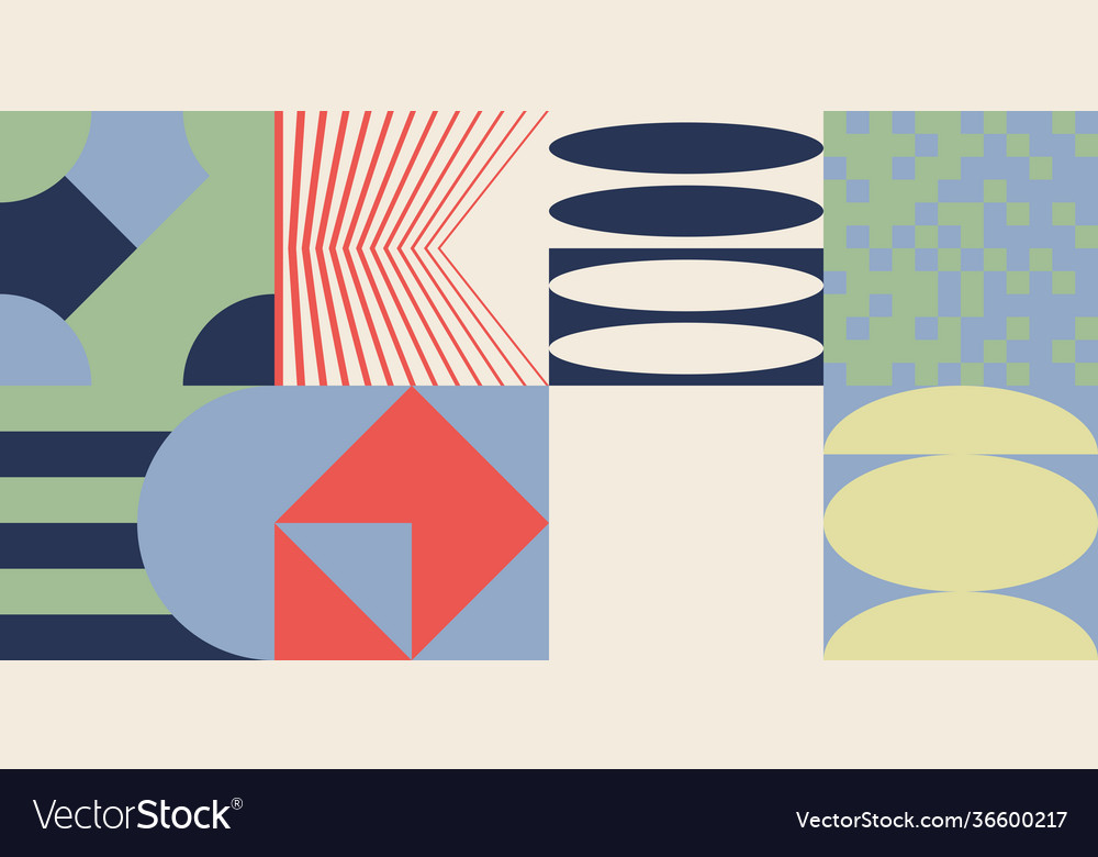 Abstract pattern design elements Royalty Free Vector Image