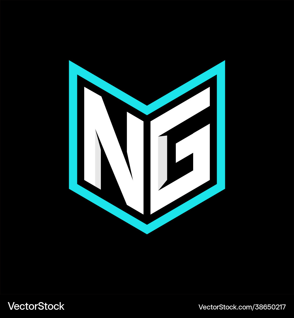 N g initial logo monogram designs modern templates