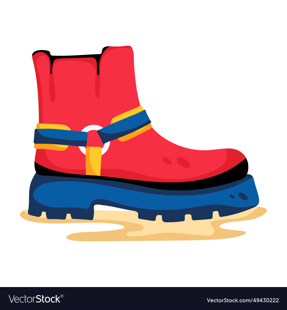 Ankle boot Royalty Free Vector Image - VectorStock