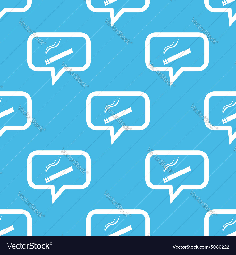 Smoking message pattern Royalty Free Vector Image