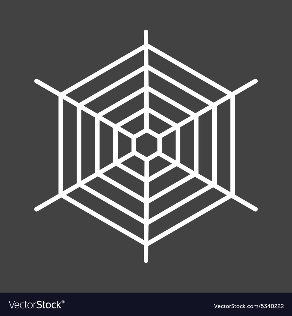 Spiderweb Royalty Free Vector Image - VectorStock